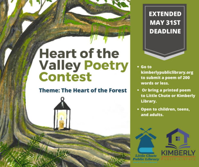 The Heart of the Valley Poetry Contest – Kimberly Public Library