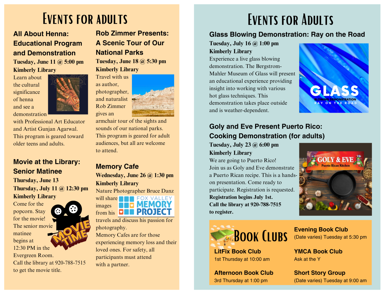 2024 Summer Reading Program – Kimberly Public Library